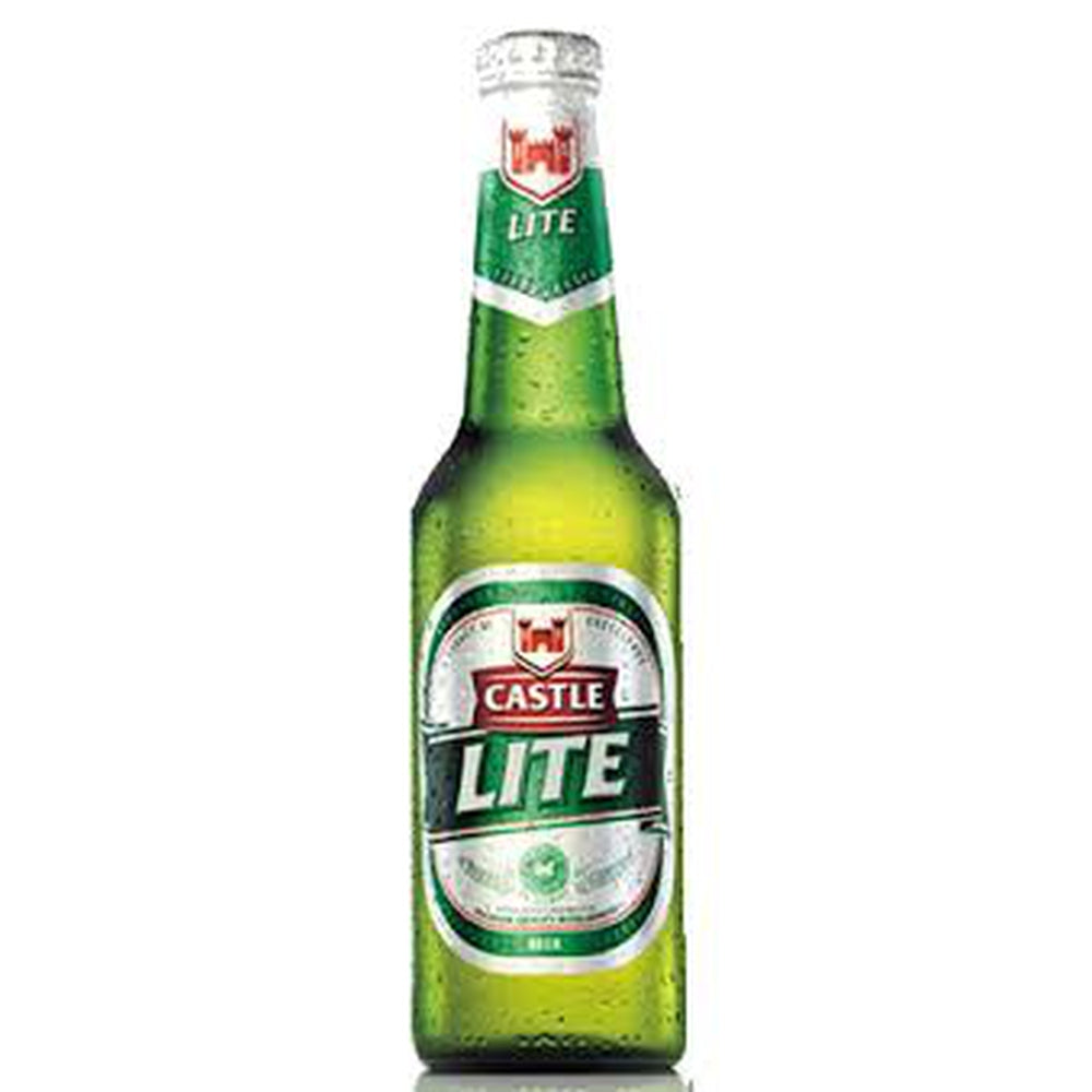 Castle Lite 340ml Bottle – South African Shop London