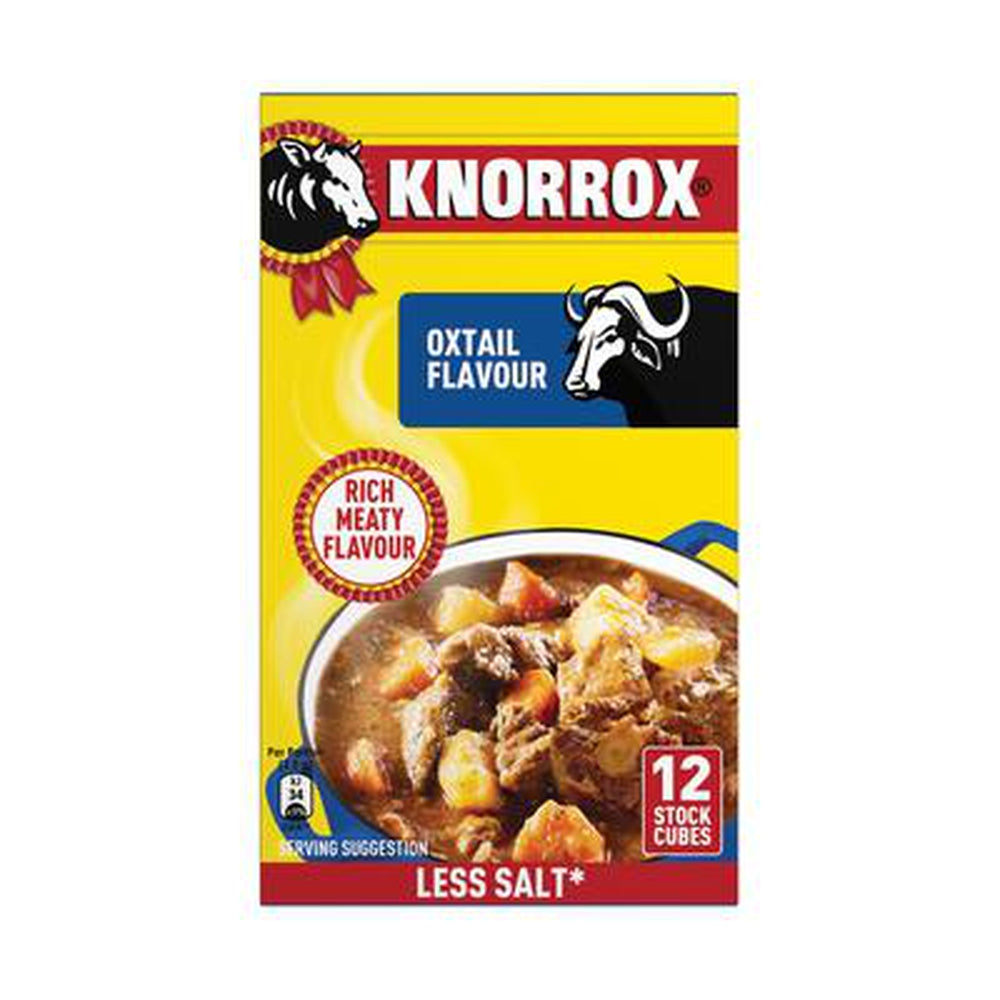 Knorrox Oxtail Cubes 12s 120gr – South African Shop London