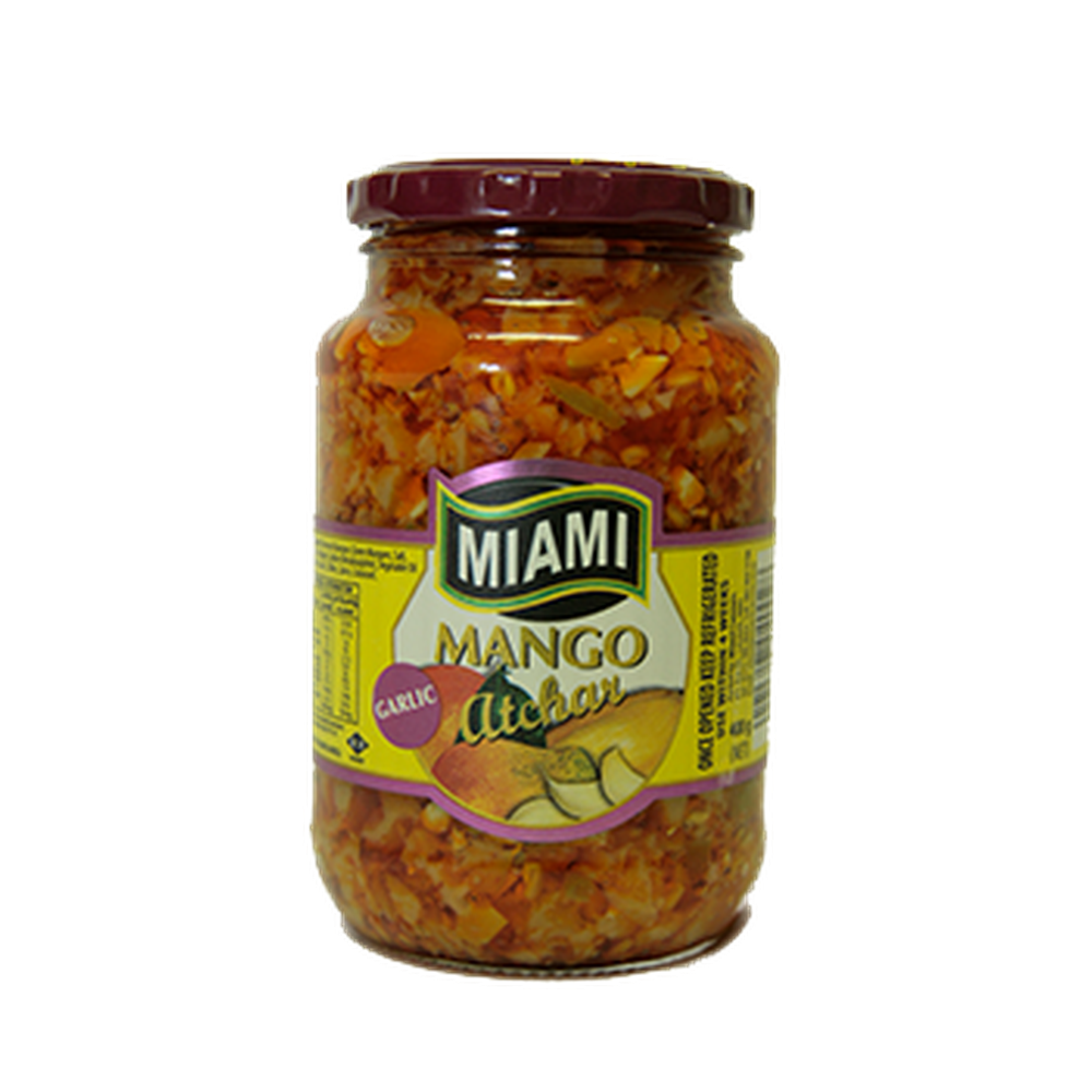 Miami Garlic Mango Atchar 400g – South African Shop London