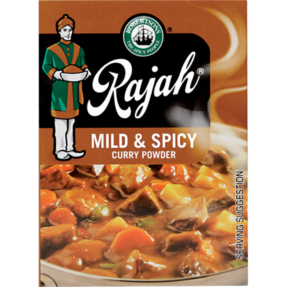 Rajah Mild & Spicy Curry Powder 100g – South African Shop London